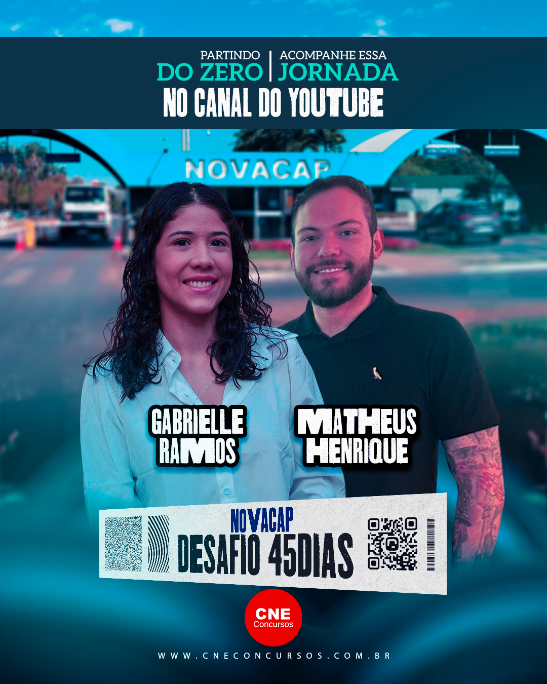 Desafio 45 Dias NOVACAP - CNE Concursos